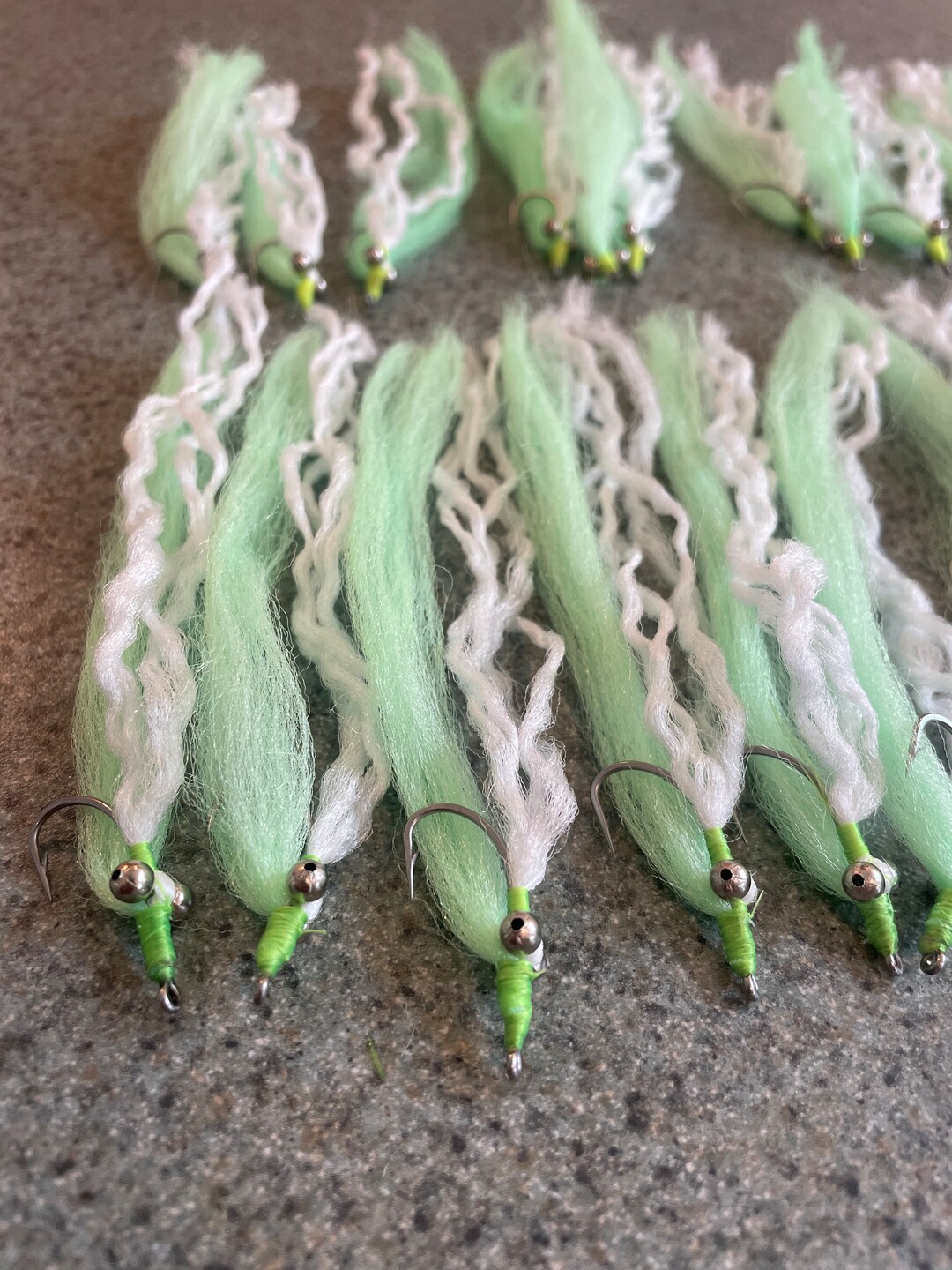 3 Lightweight Gar Flies Size 2 - Etsy