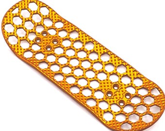 Hex Aluminum Fingerboard W/ Machined Grip - Mk 4 - 32mm - Hex Ollie the ...