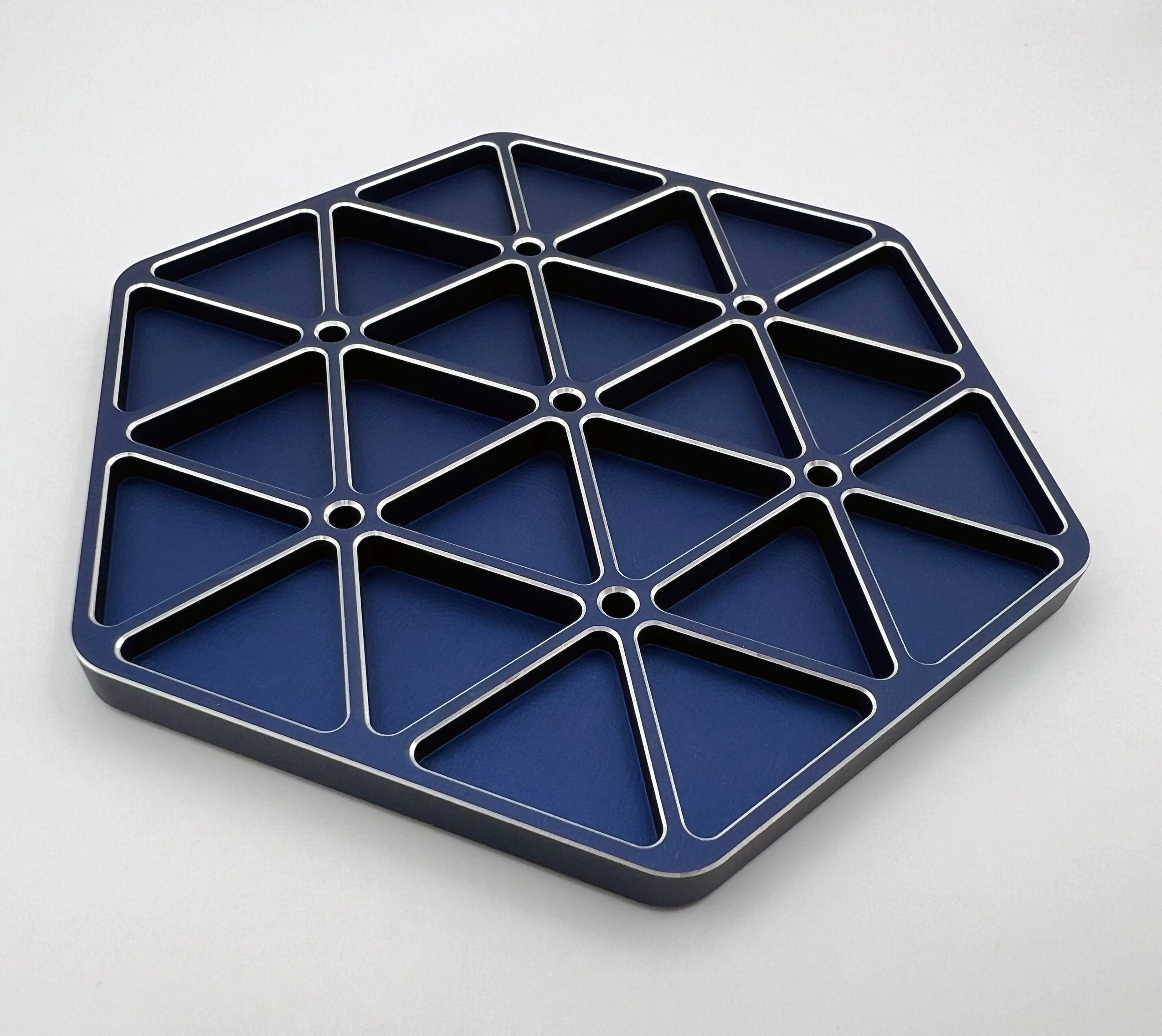Aluminum Coaster Aerospace-inspired Isogrid Coaster Mark 1 Engineered ...