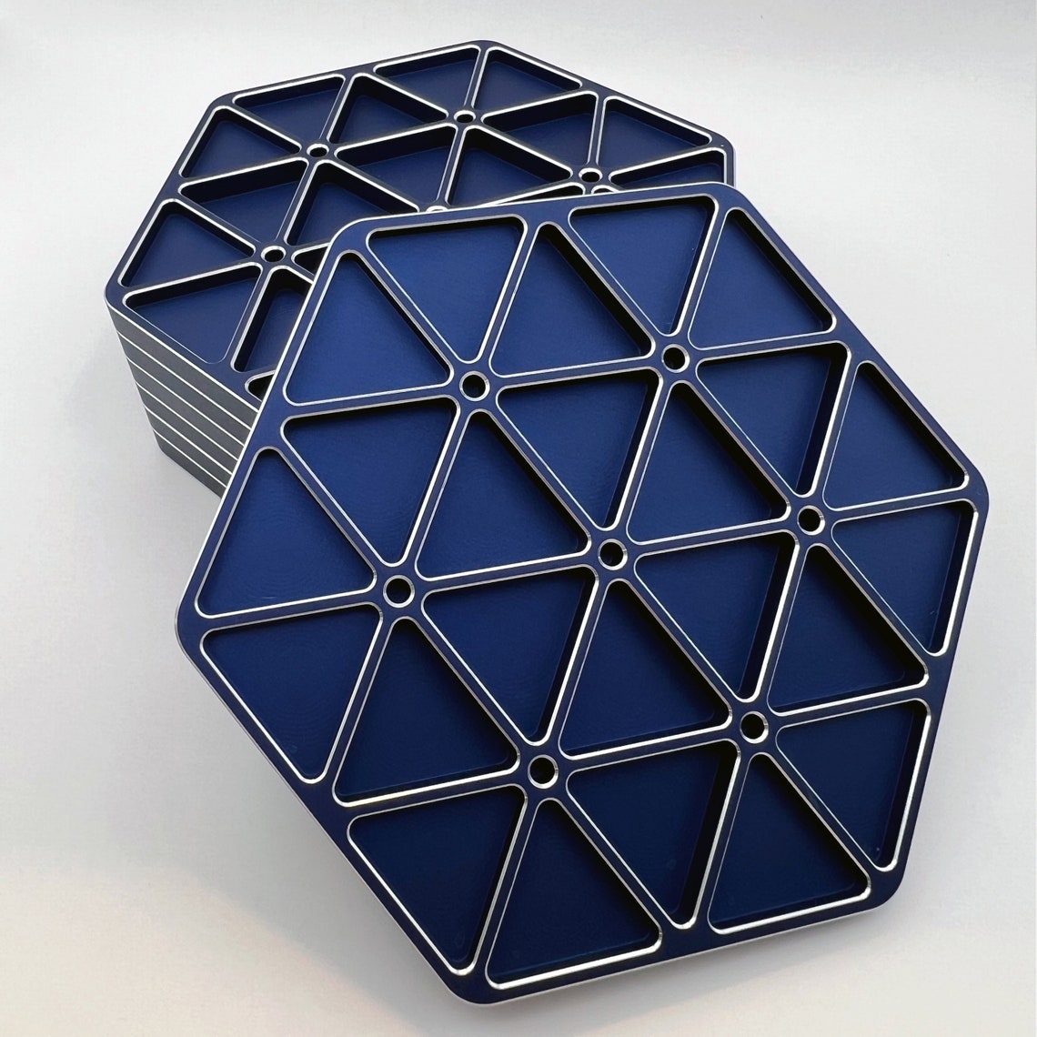 Aluminum Coaster Aerospace-inspired Isogrid Coaster Mark 1 Engineered ...