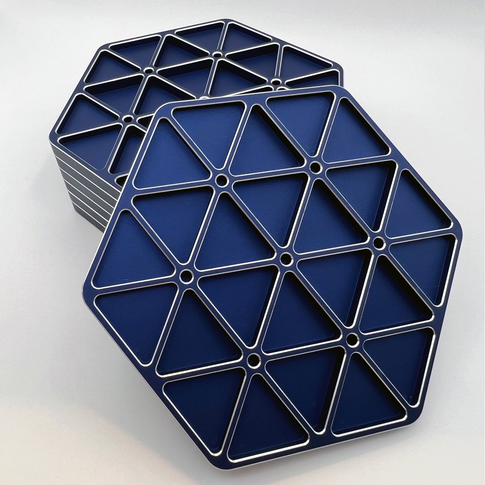 Aluminum Coaster - Aerospace-inspired Isogrid Coaster Mark 1 ...