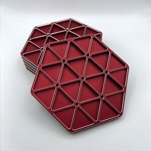 Aluminum Coaster - Aerospace-inspired Isogrid Coaster Mark 1 ...