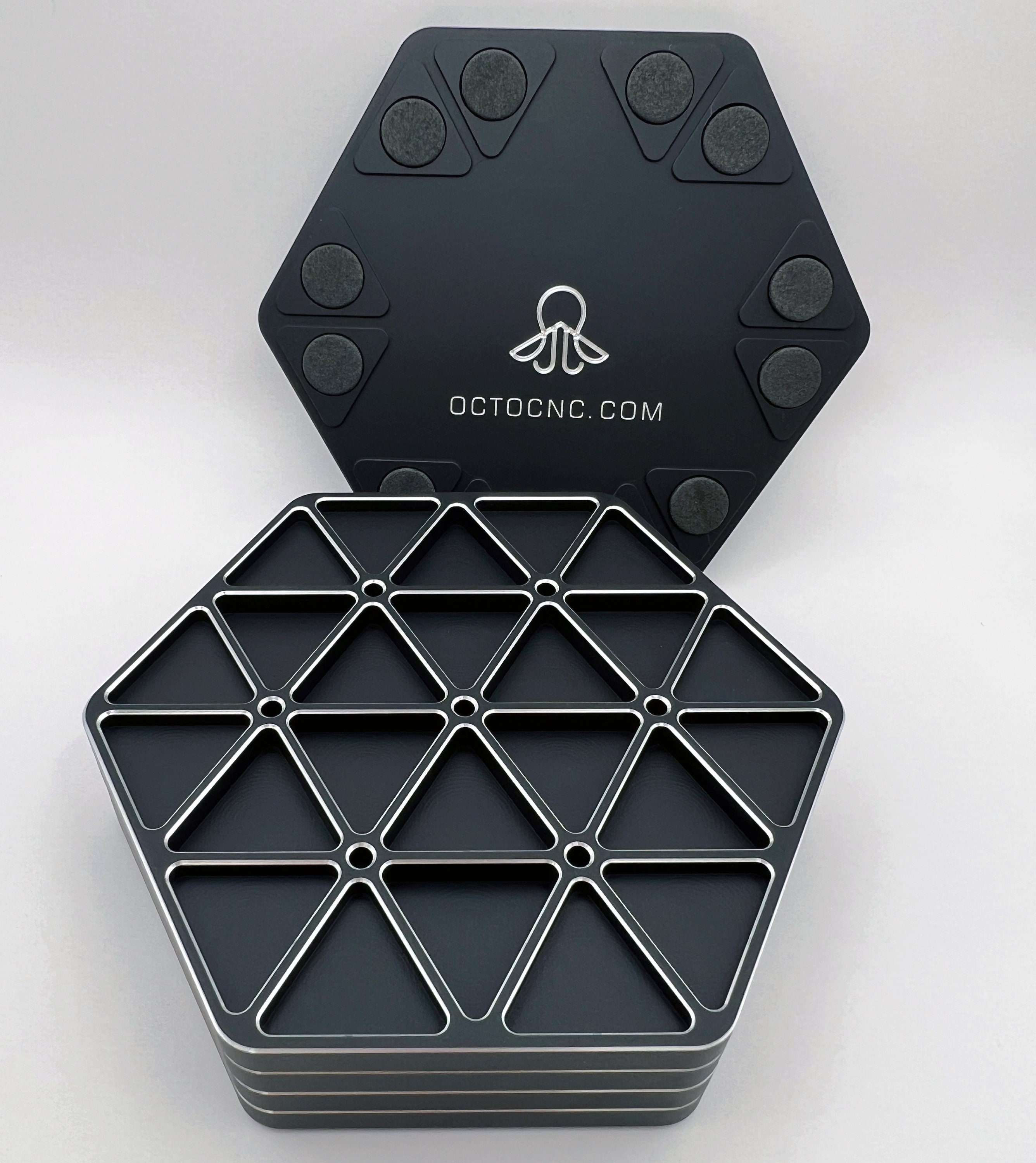 Aluminum Coaster Aerospace-inspired Isogrid Coaster Mark 1 Engineered ...