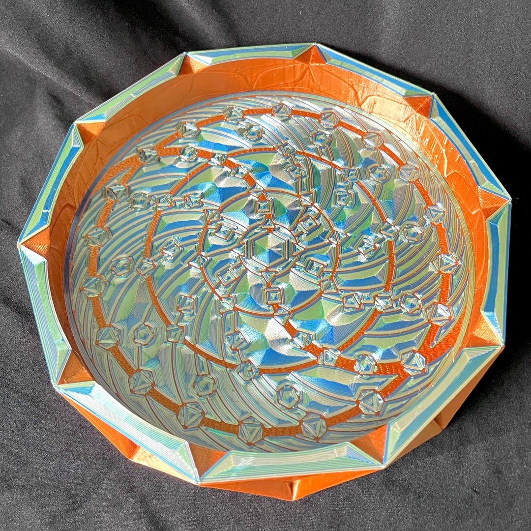 Color-shifting Dice Tray - D&D and Tabletop Roleplaying Tray for Dice ...