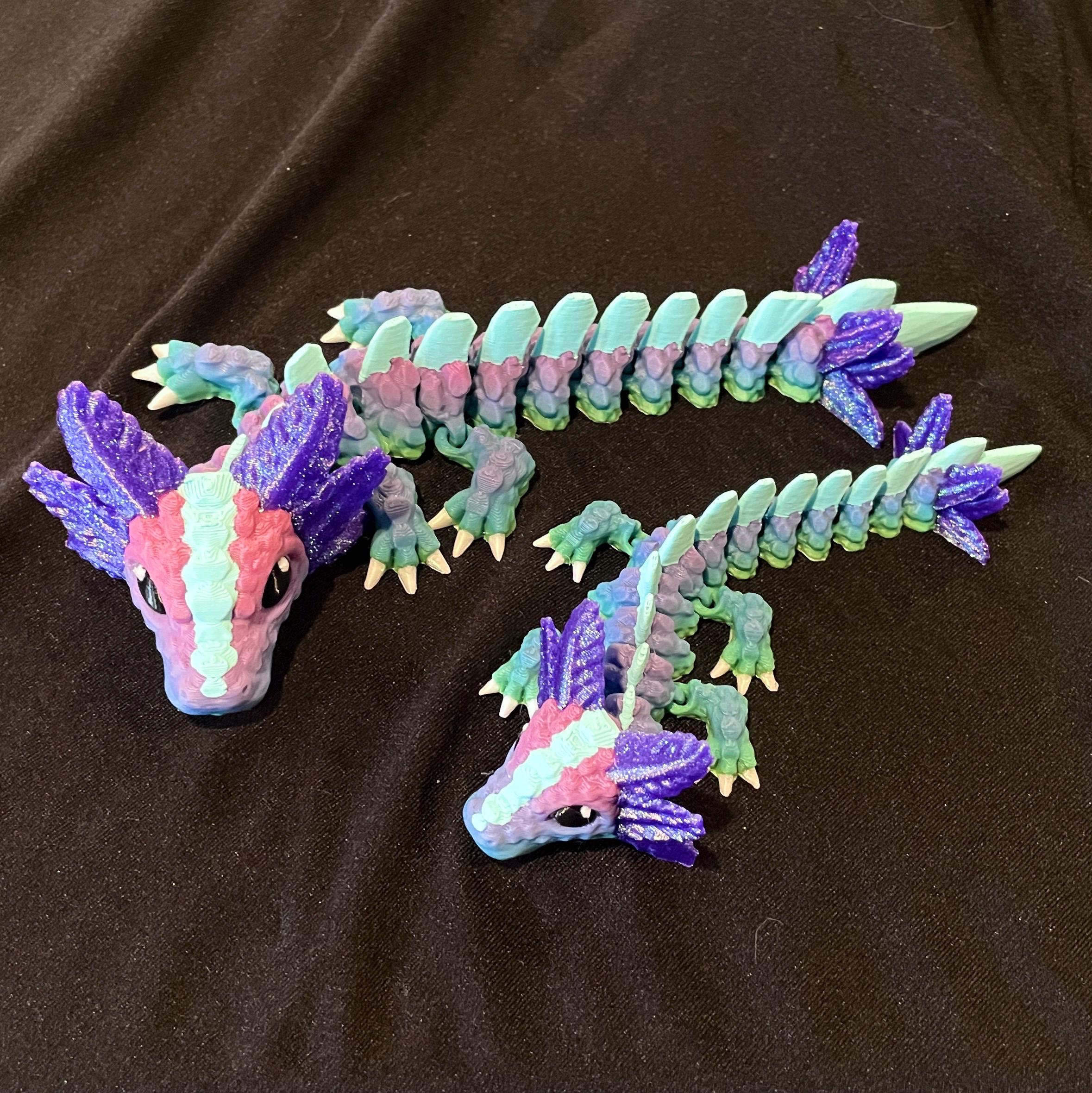 Crystal Axolotl Toy - Articulated Movable Legs - Fidget Toy - Green ...