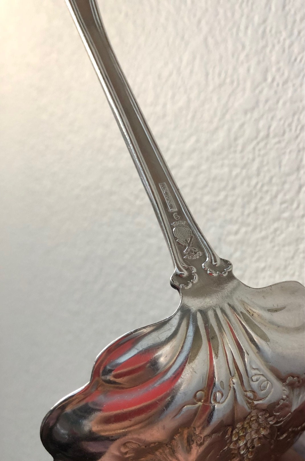American Silver Co. Silverplate, Moselle Pattern - Oyster Ladle, Silver ...