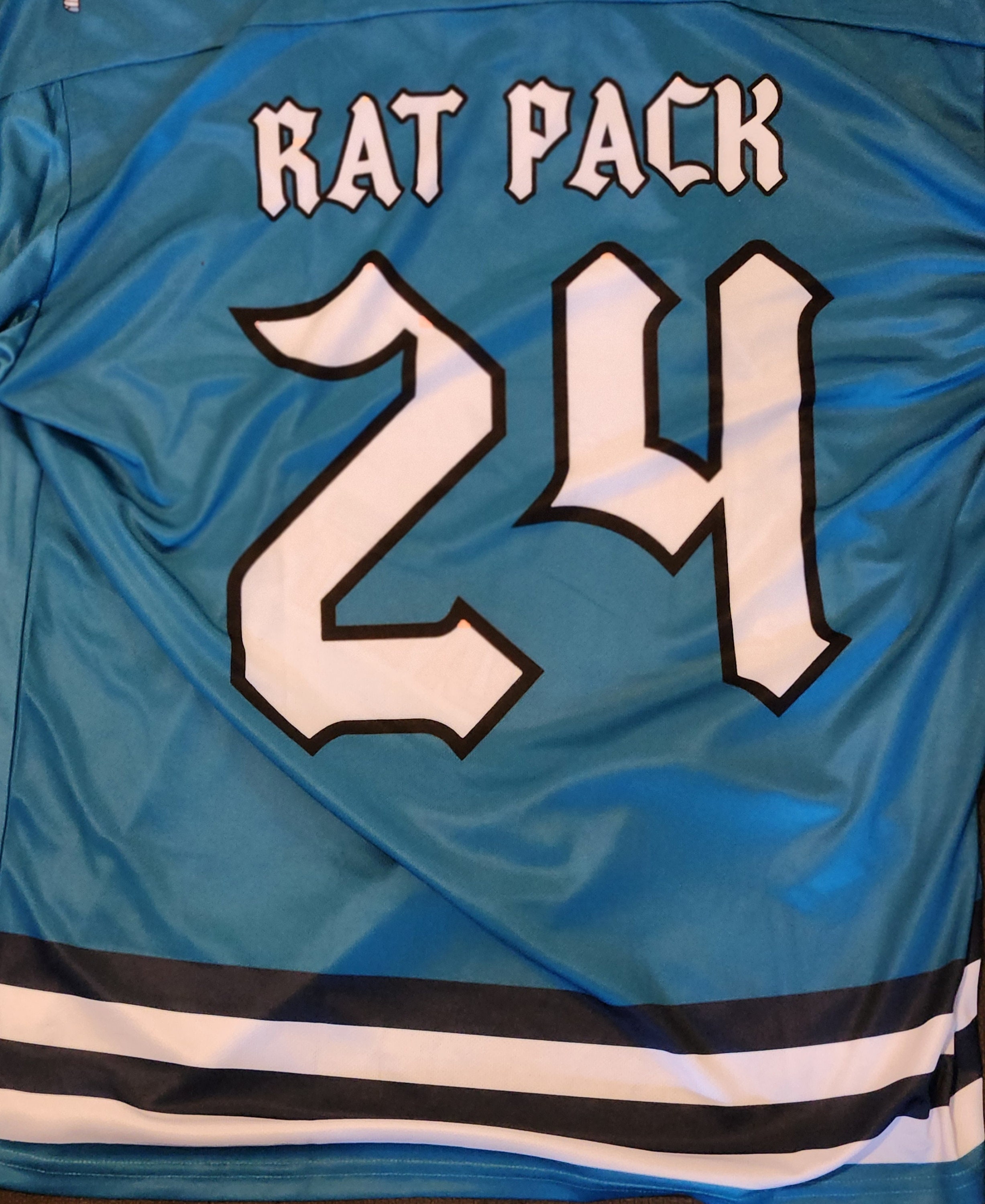 Pizza Rats '24 Hockey Jersey, PWHL NY, Pizza Rats Merch! - Etsy