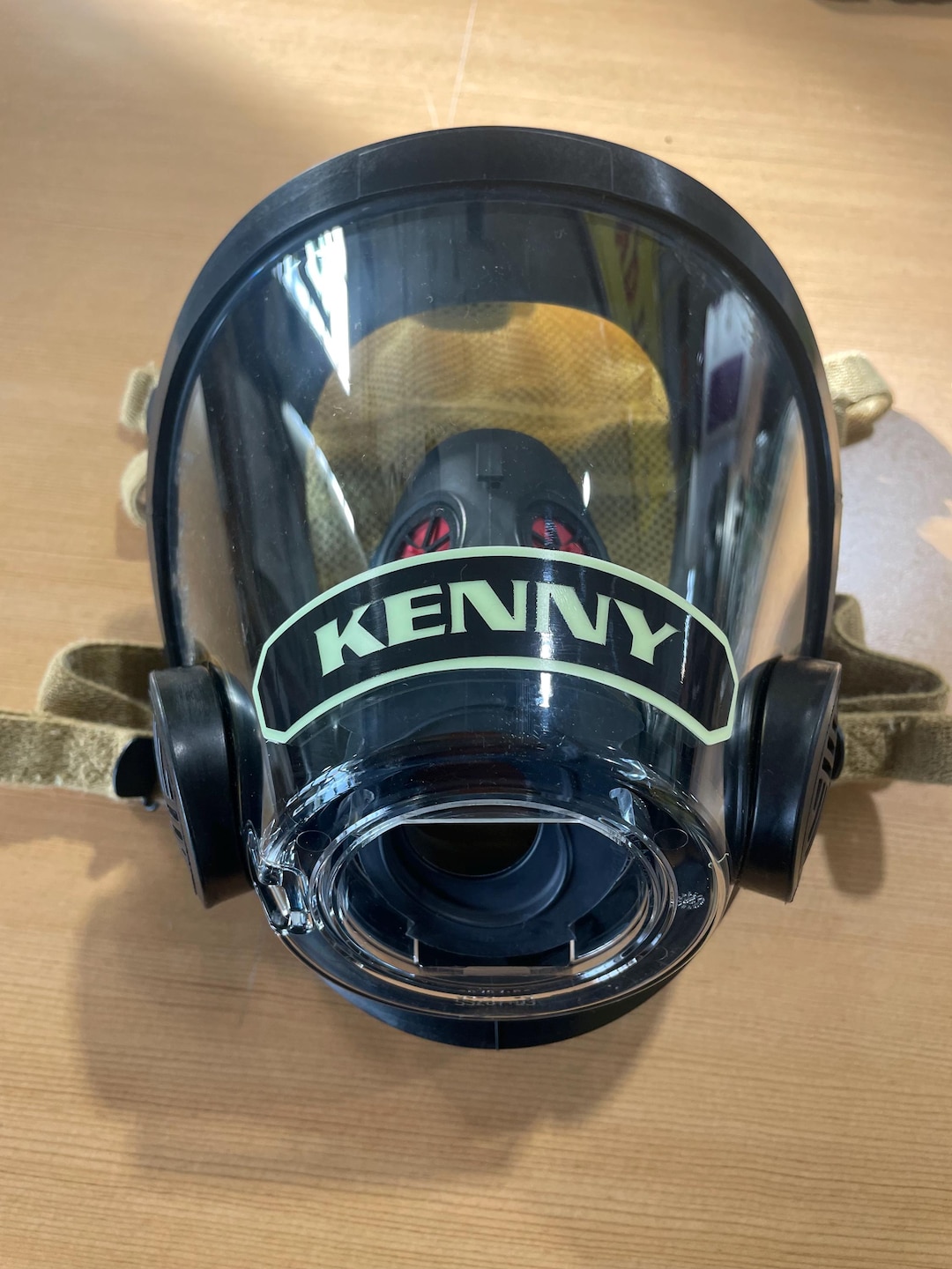 Firefighter Scott SCBA Facepiece Identification Nameplates, Scott Mask ...