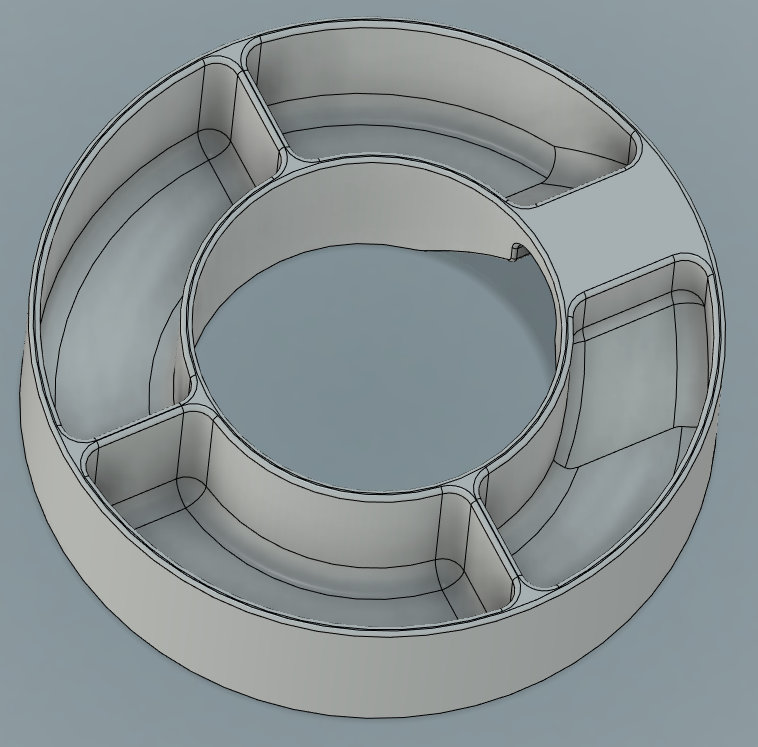 Custom 3D Printed Snacky Snack Holder for Stanley, Owala, Hydroflask ...