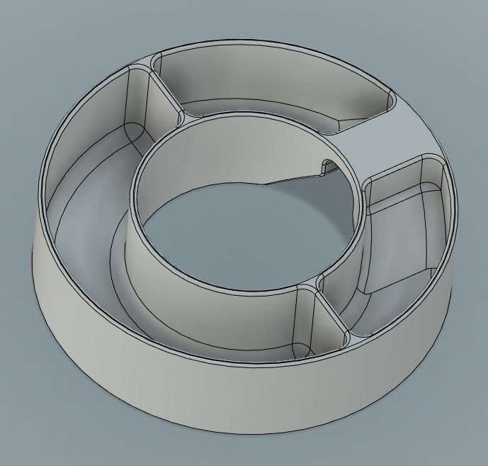 Custom 3D Printed Snacky Snack Holder for Stanley, Owala, Hydroflask ...
