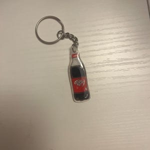 Hand Drawn Dr. Pepper Keychain - Etsy
