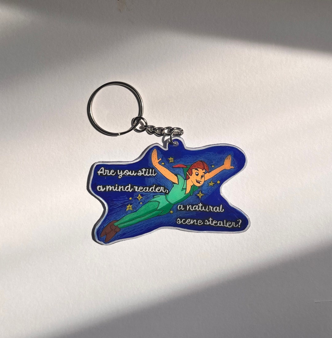 Peter Pan Keychain "peter" by Taylor Swift Lyric Keychain. - Etsy