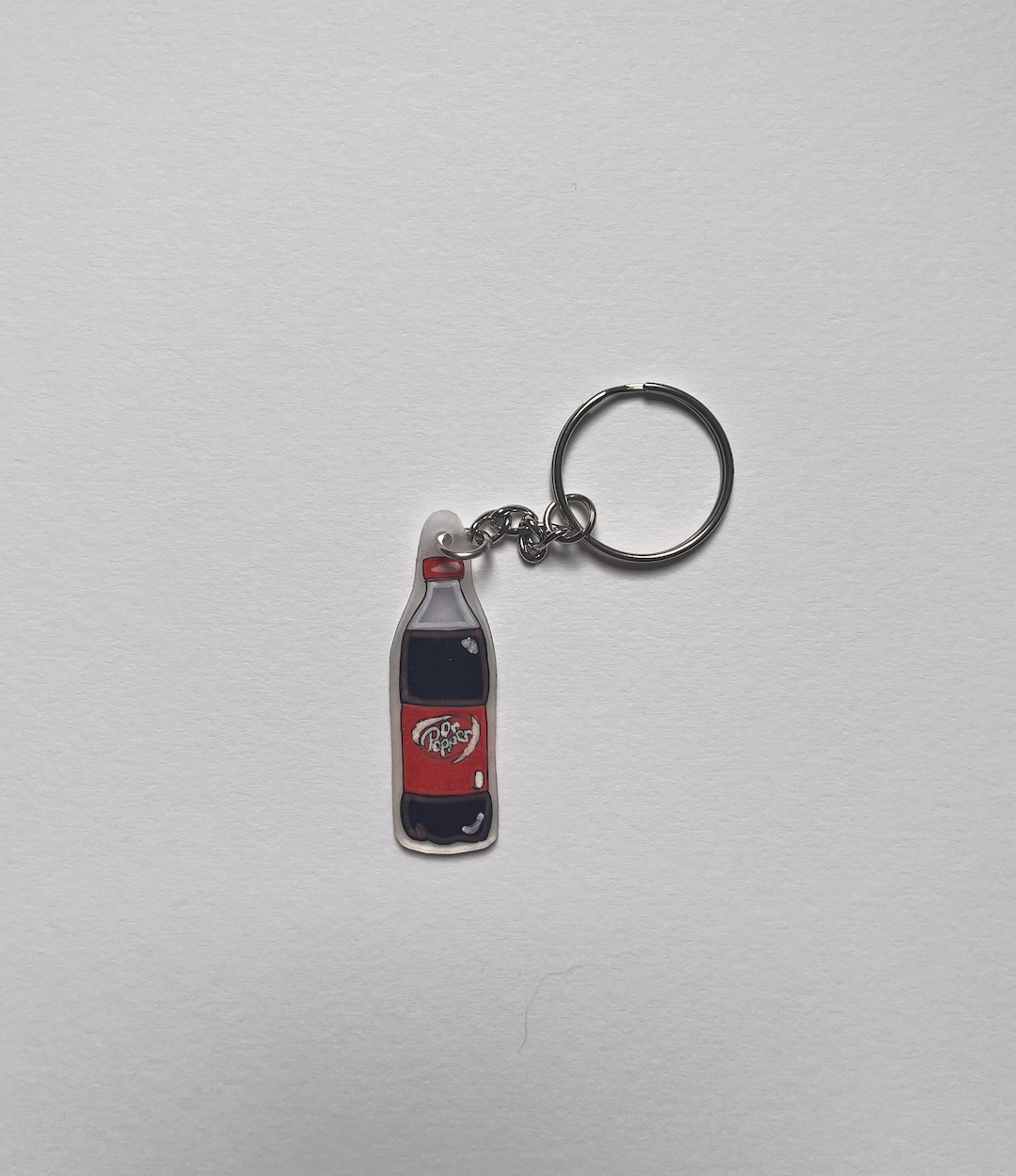 Hand Drawn Dr. Pepper Keychain - Etsy