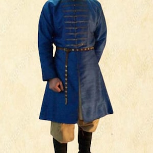 Free Tailoring Medieval Celtic Tunic ,viking Tunic, Full Sleeves ...