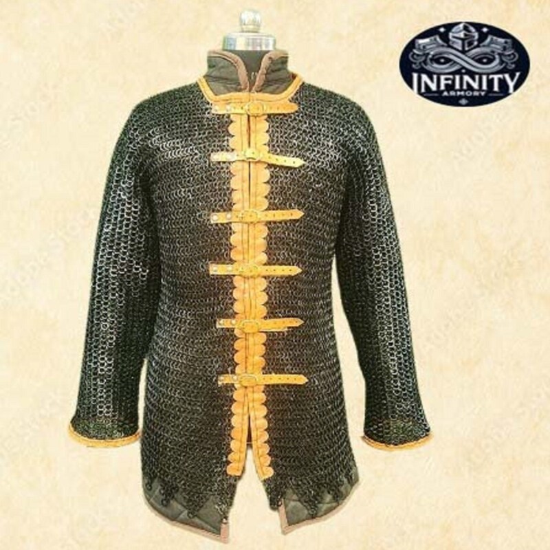 Black Chainmail - Etsy