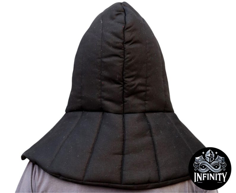 Adult Gambeson Medieval Padded Coif Head Hood - Etsy