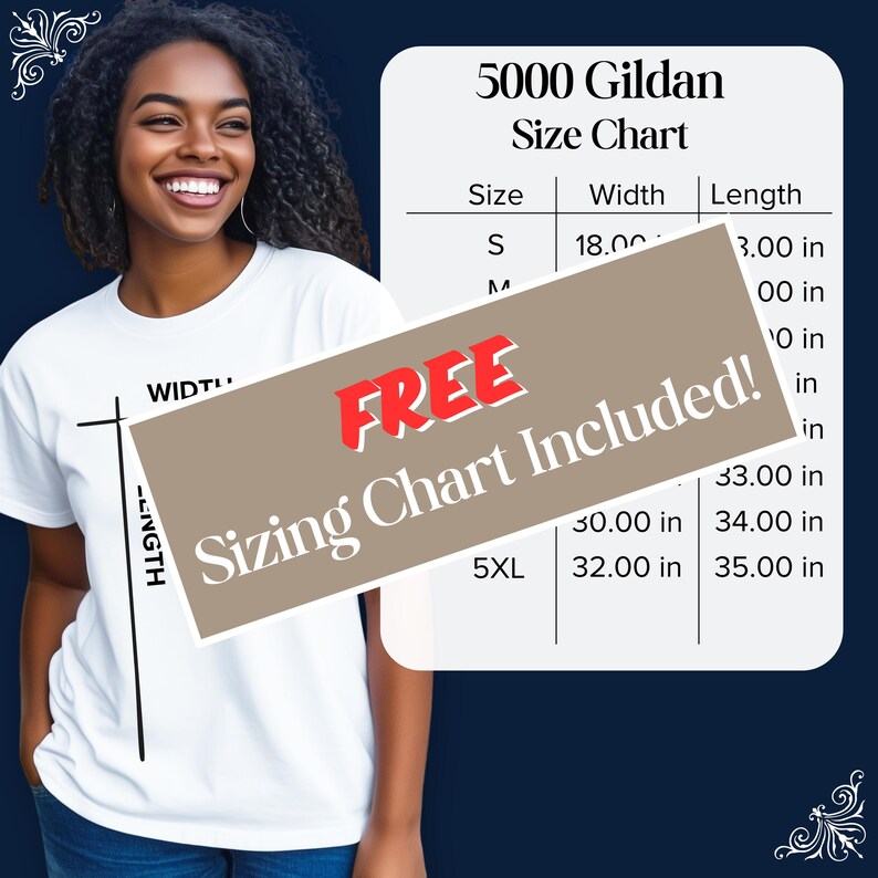 Christmas Gildan 5000 White T-shirt Mockup: Holiday Female Model ...