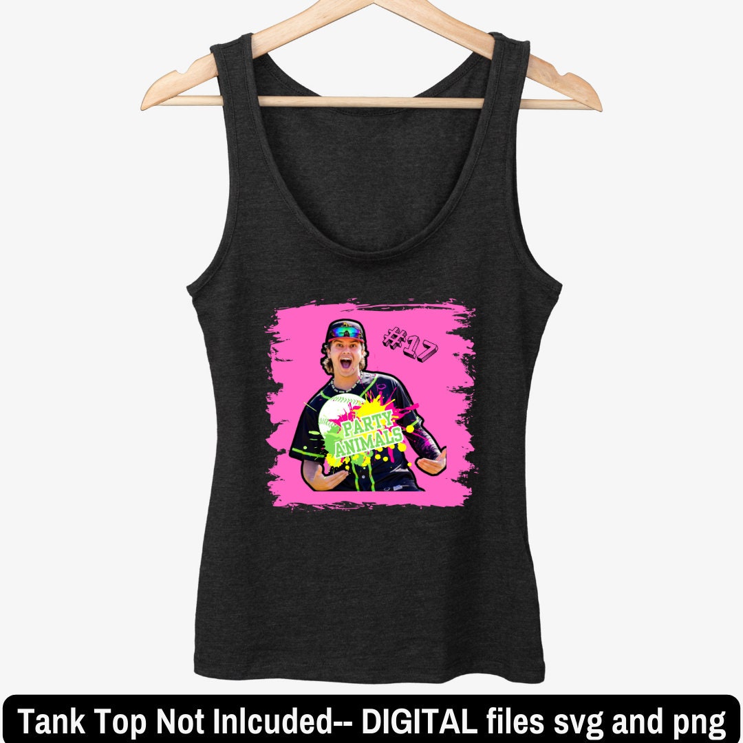 Party Animals DTF SVG PNG Bananaball Savannah Party Animals Baseball 17 ...