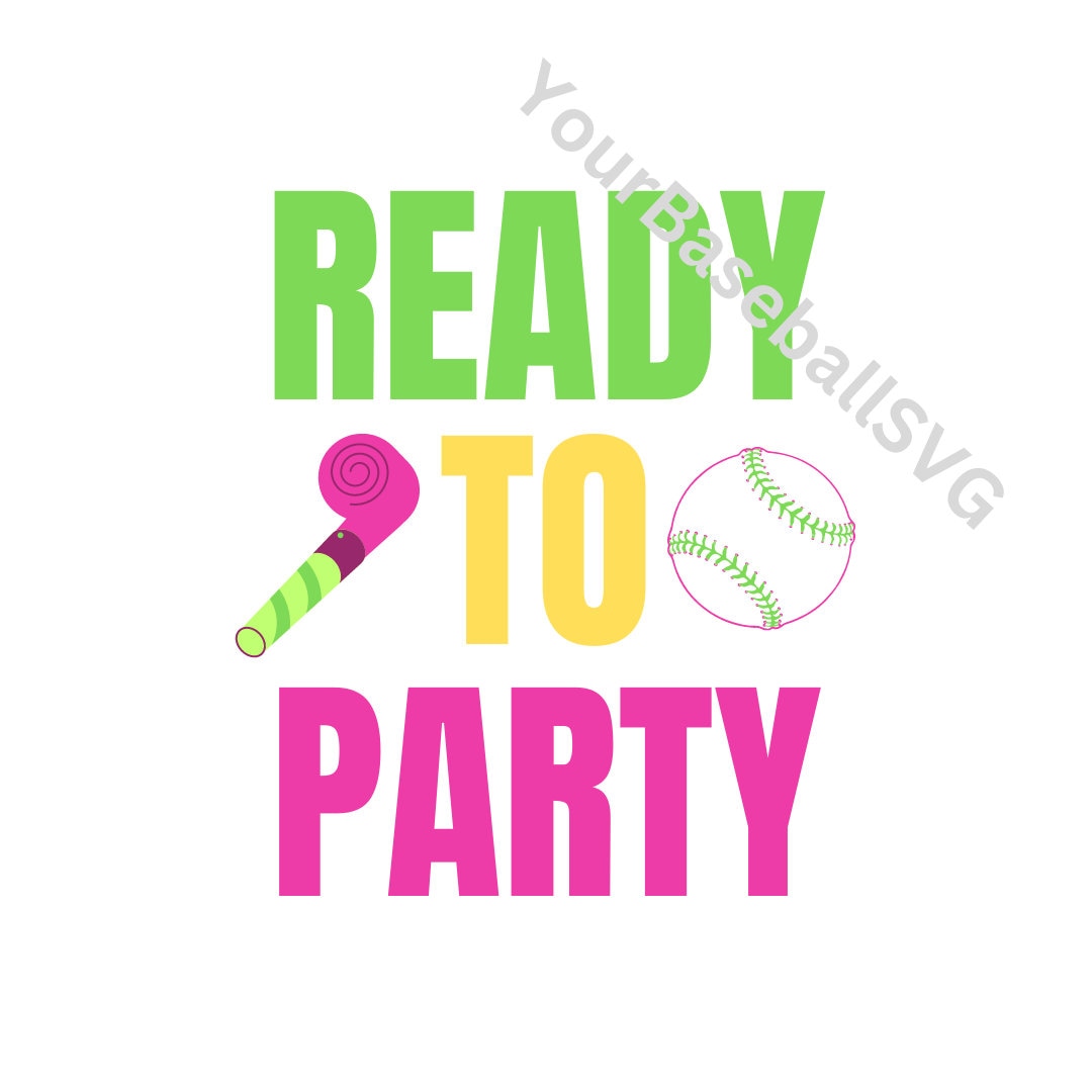 DIGITAL PNG & SVG Savannah Party Animals, Baseball Png, Bananaball ...