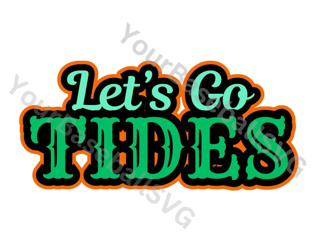 Norfolk Tides Baseball PNG SVG Digital Files for Dtf Heat Press Vinyl ...