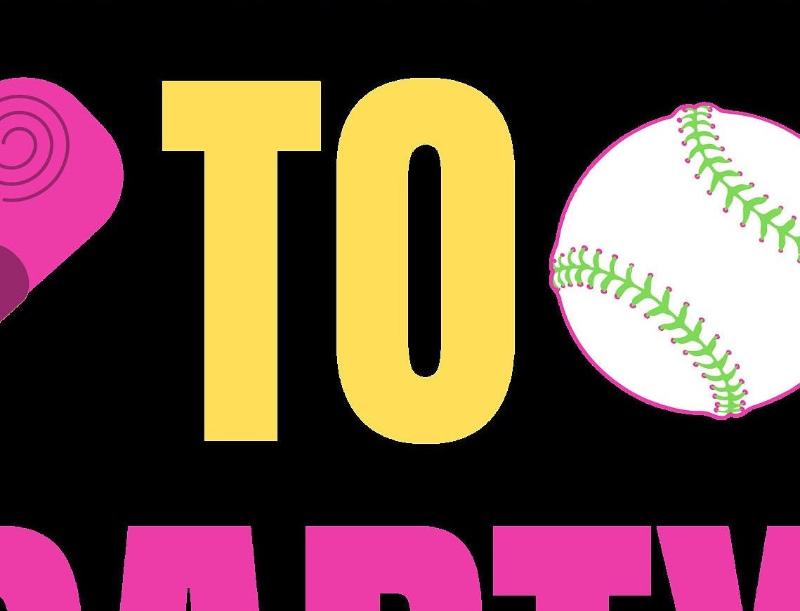 DIGITAL PNG & SVG Savannah Party Animals, Baseball Png, Bananaball ...