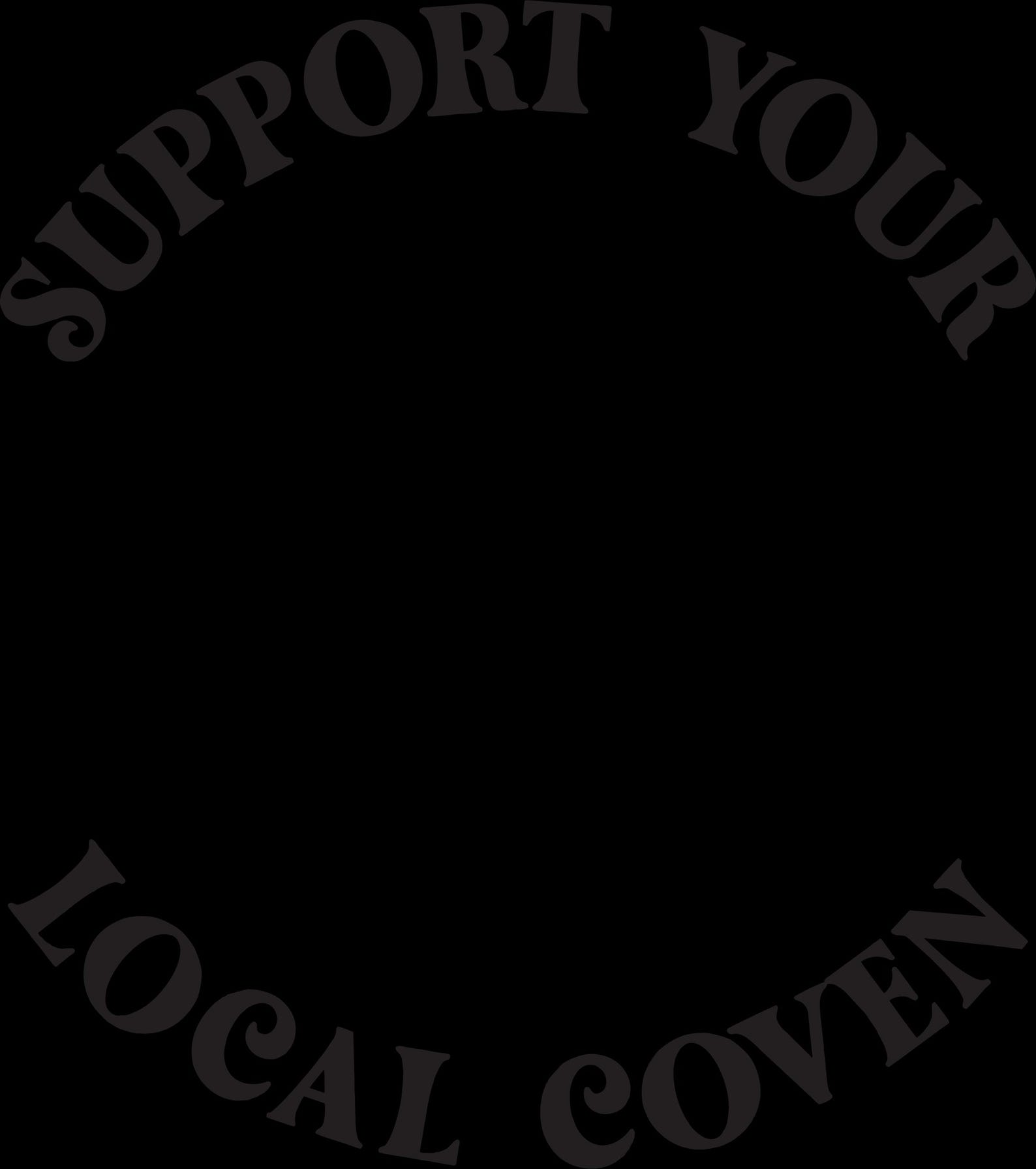 Support Your Local Coven Tshirt - Etsy