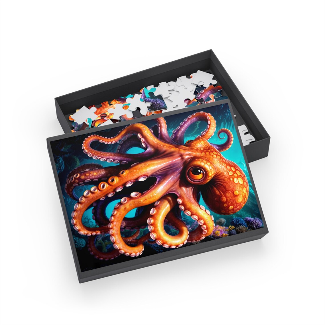 Octopus Jigsaw Puzzle, 1000 Pieces Puzzle, Adults Puzzle, Unique Jigsaw ...