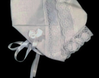 Handmade Keepsake Baby Bonnets by Bucket2Bucket on Etsy