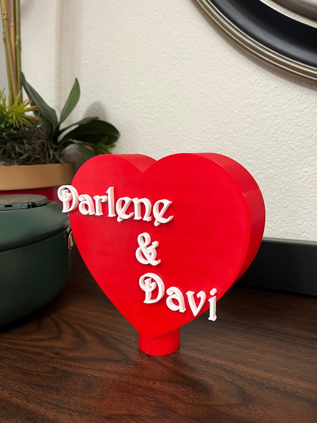 Custom Heart Shaped - Etsy