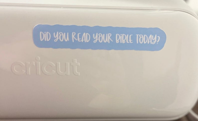 Did You Read Your Bible Today Sticker Decals - Etsy