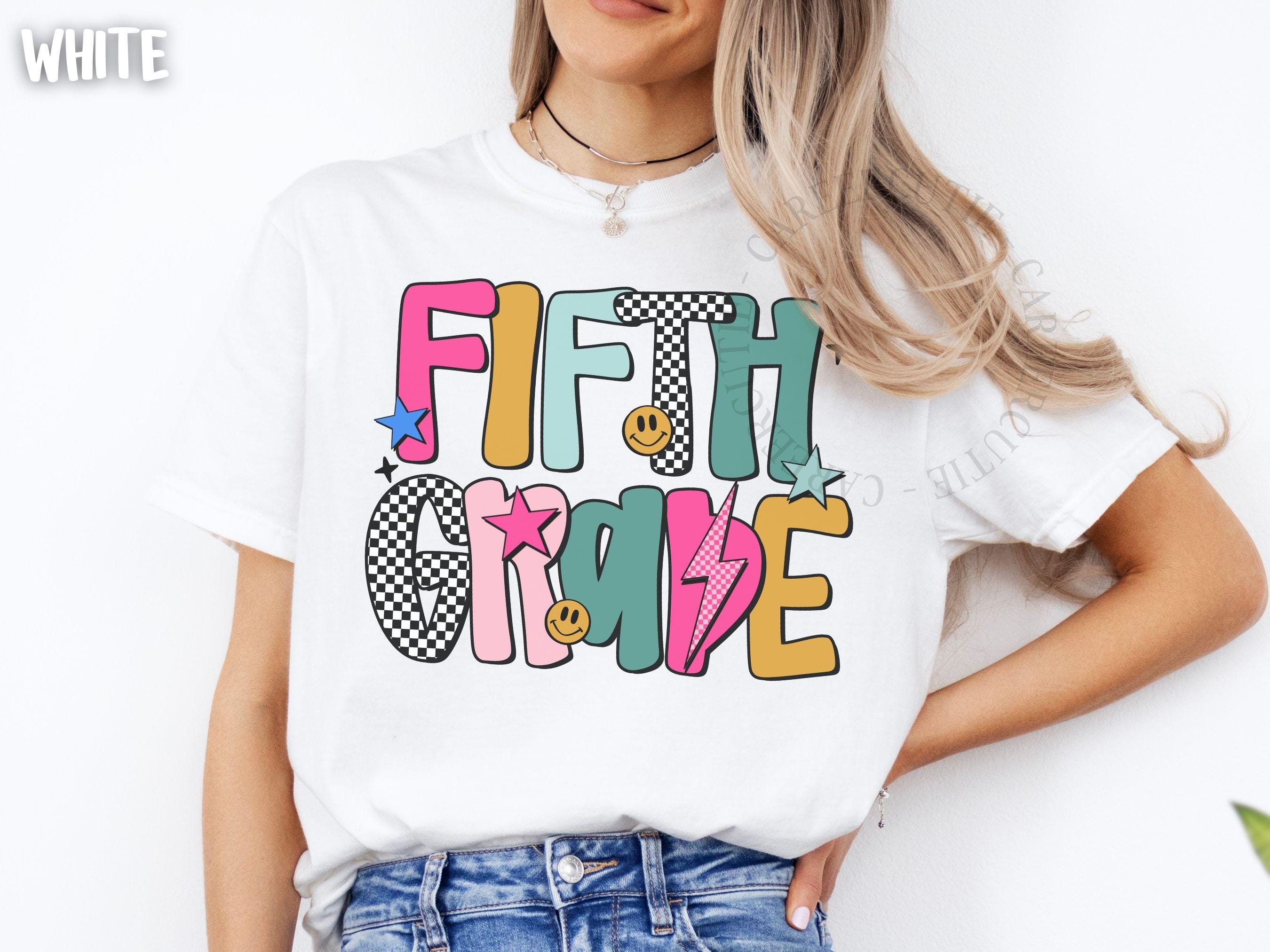 Comfort Colors® Fifth Grade Shirt, Fifth Grade Teacher Shirt, 5th Grade ...