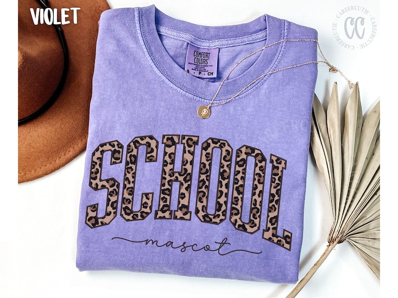 Custom School Tshirt Back to School Shirts Customizable School Mascot ...
