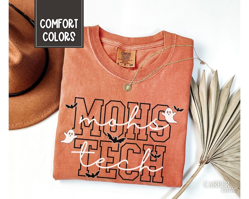 MOHS Tech Halloween Shirt, Comfort Colors® Mohs Tech Shirt, Halloween Mohs Technologist Tshirt ...