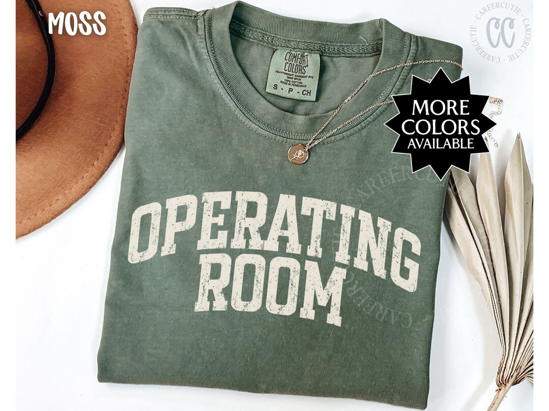 Operating Room Shirt, OR Nurse T-shirt CC25038 - Etsy