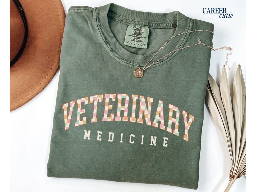 Veterinary Medicine Shirt, Comfort Colors® Veterinary Medicine Shirt ...