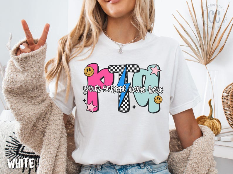 PTA Shirt Custom School Parent Teacher Association T-shirts, Comfort ...