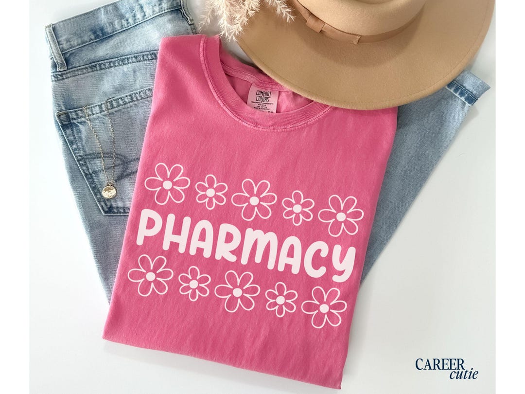 Pharmacy Shirt, Comfort Colors® Pharmacy Shirt, Pharmacist Tshirt ...
