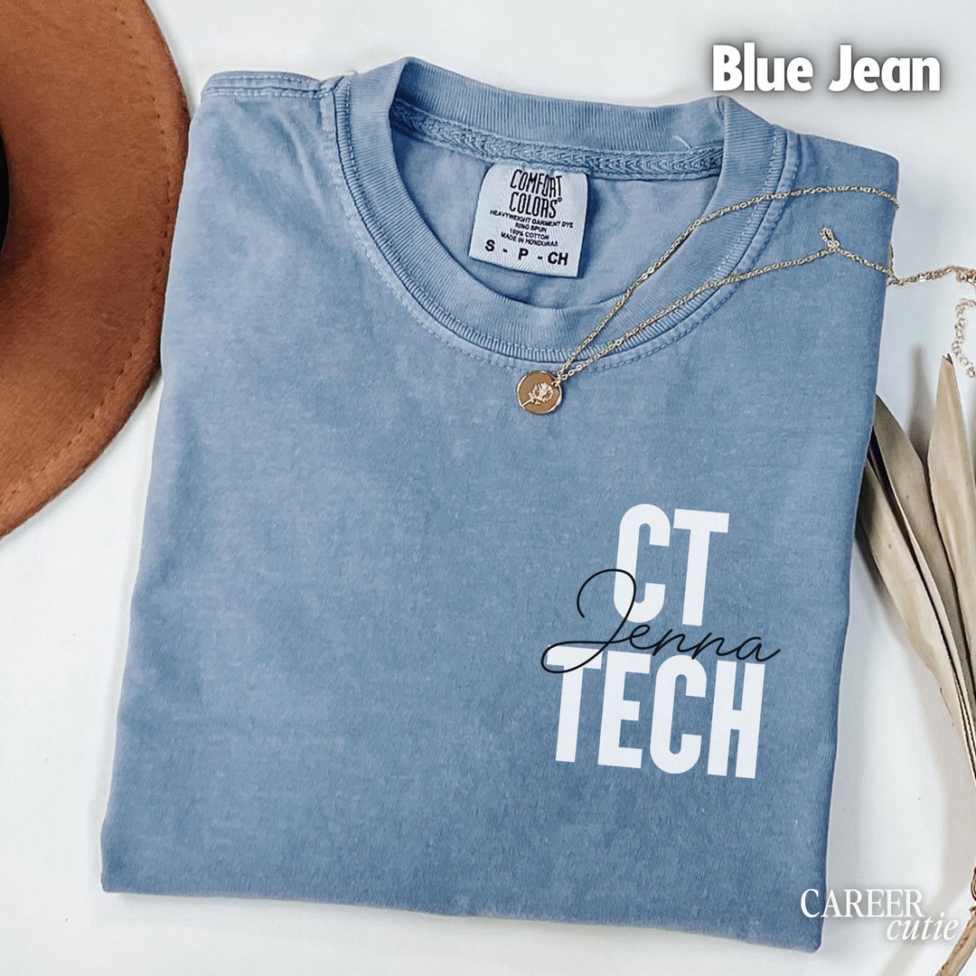 Personalized CT Tech Shirt, Custom CT Technologist Tshirt, CT Tech Grad ...