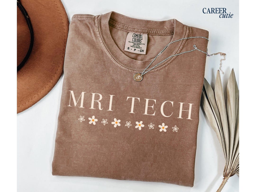 MRI Tech Shirt, Daisy MRI Technologist Tshirt, Radiology Student ...