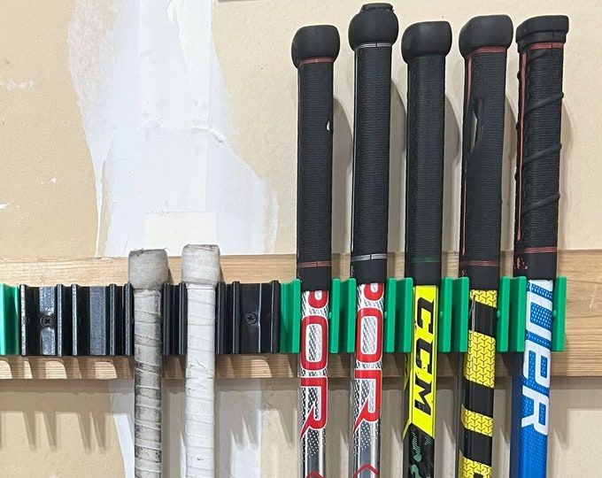 Hockey Skater Stick Wall Display Holder - Etsy