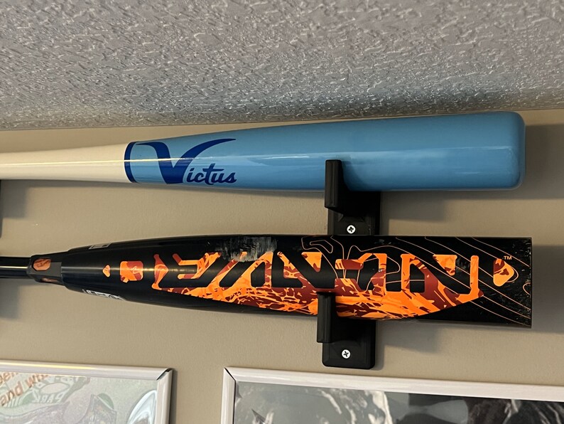 Baseball Bat Wall Mount / Display - Etsy