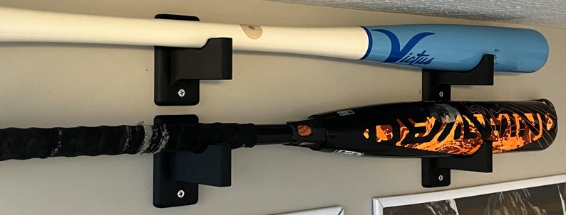 Baseball Bat Wall Mount / Display - Etsy