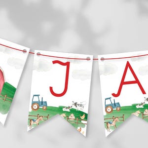 Farm Barn Party Favor Tag, Farm Birthday Party Thank You Tag ...