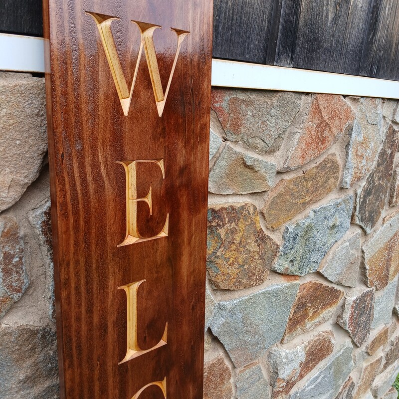 Outdoor Welcome Sign - Etsy