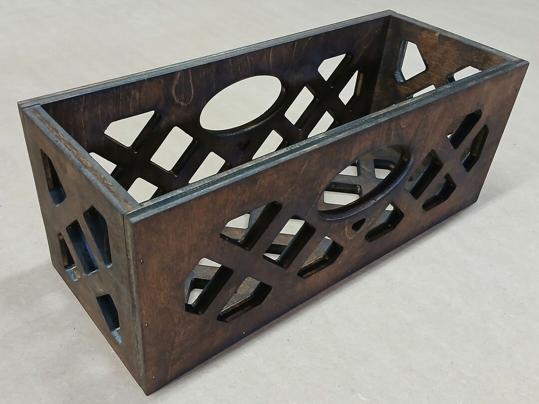 Personizable Wood CD Storage Crate - Etsy