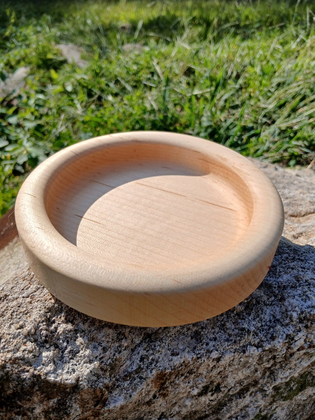 Customizable Hard Maple Wood Wedding Band Tray, Bowl, Dish - Etsy