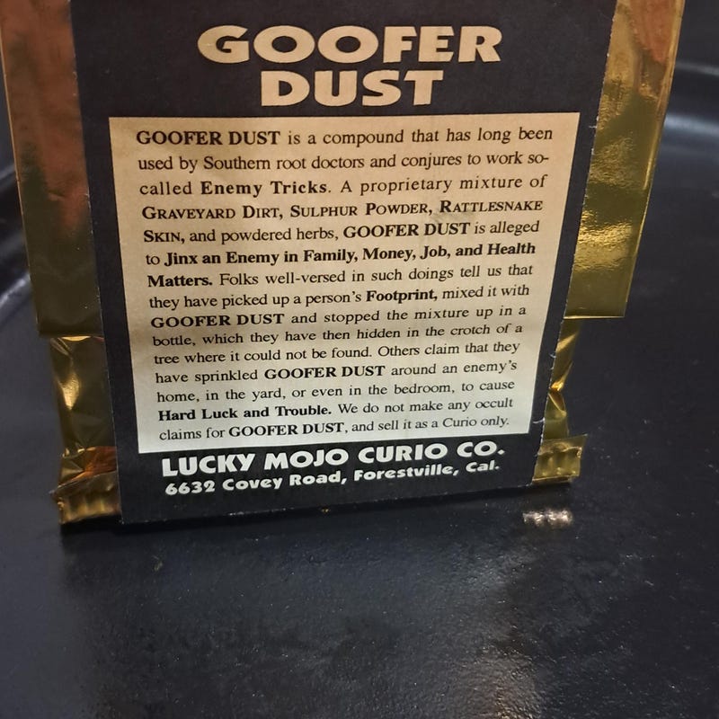 Goofer Dust - Etsy