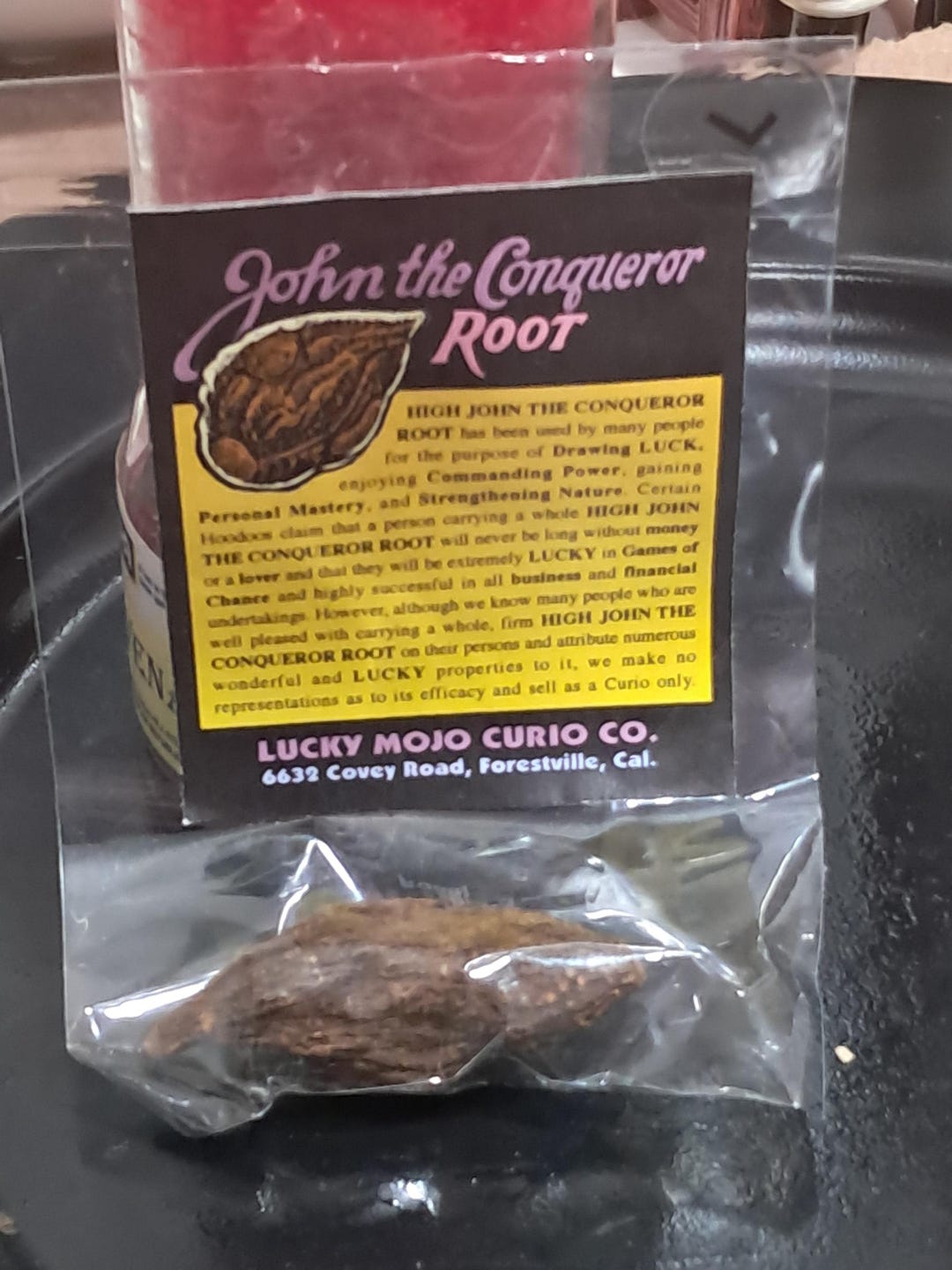 Genuine Premium Large High John the Conqueror Root: Used in Hoodoo to ...