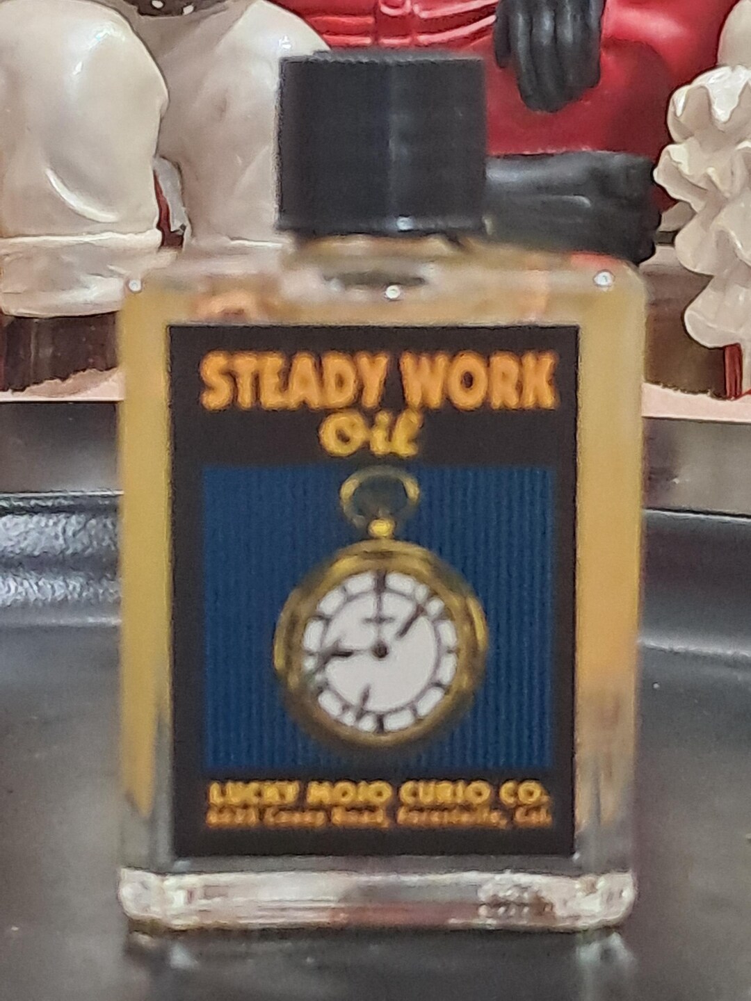 Genuine Lucky Mojo Steady Work Oil: Used in Hoodoo When You Want to ...