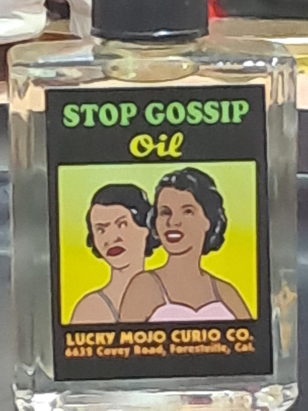 Genuine Lucky Mojo Stop Gossip Oil: Used in Hoodoo and Rootwork to Stop ...